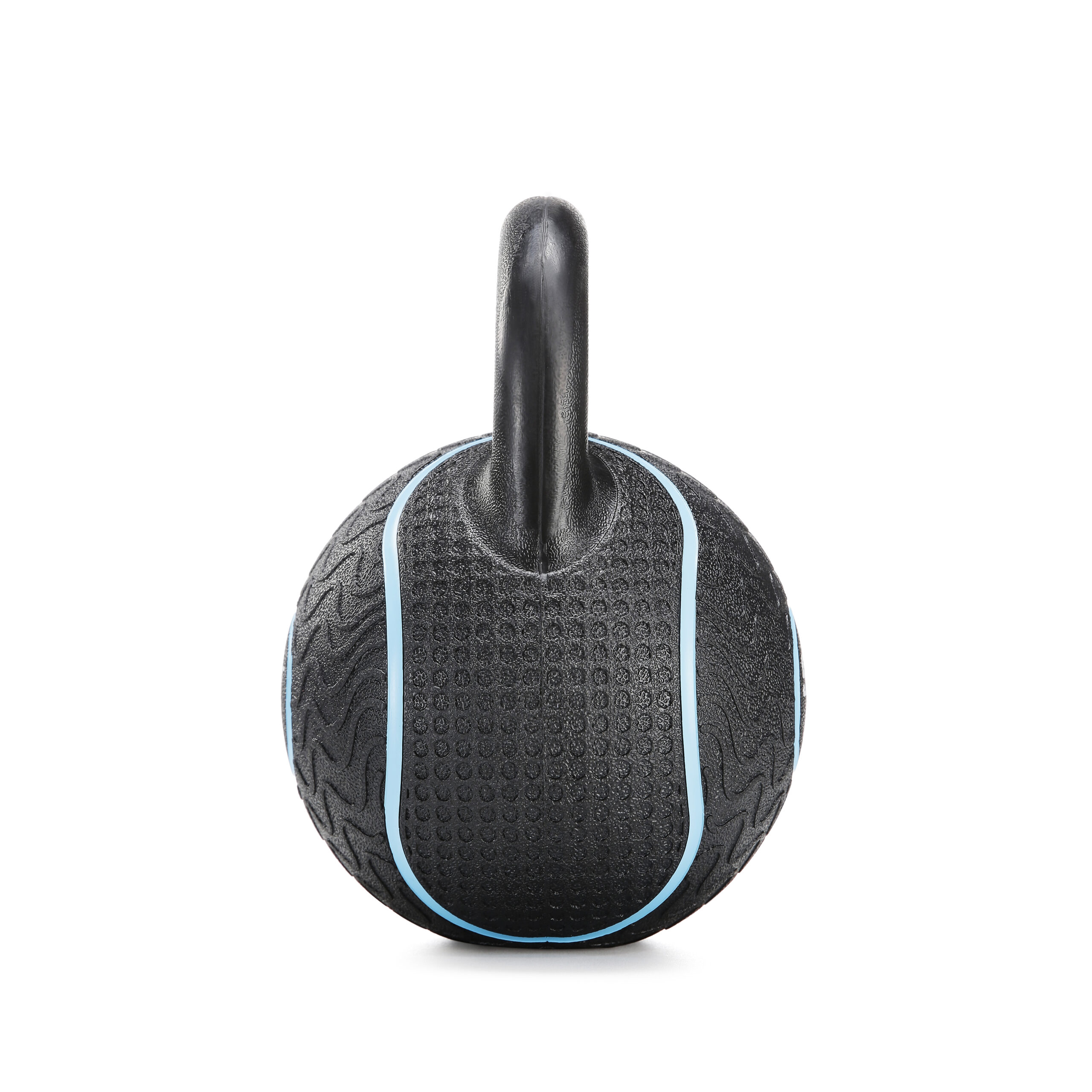 Rubber kettlebell with iron sand filling - spurwellness.com